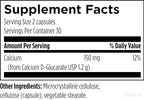 natural calcium d-glucarate source