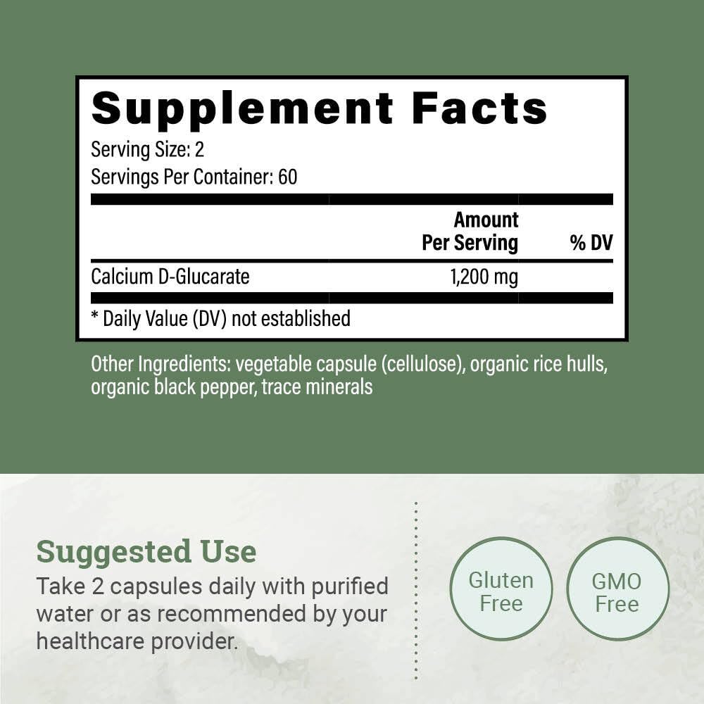 natural calcium detox support formula