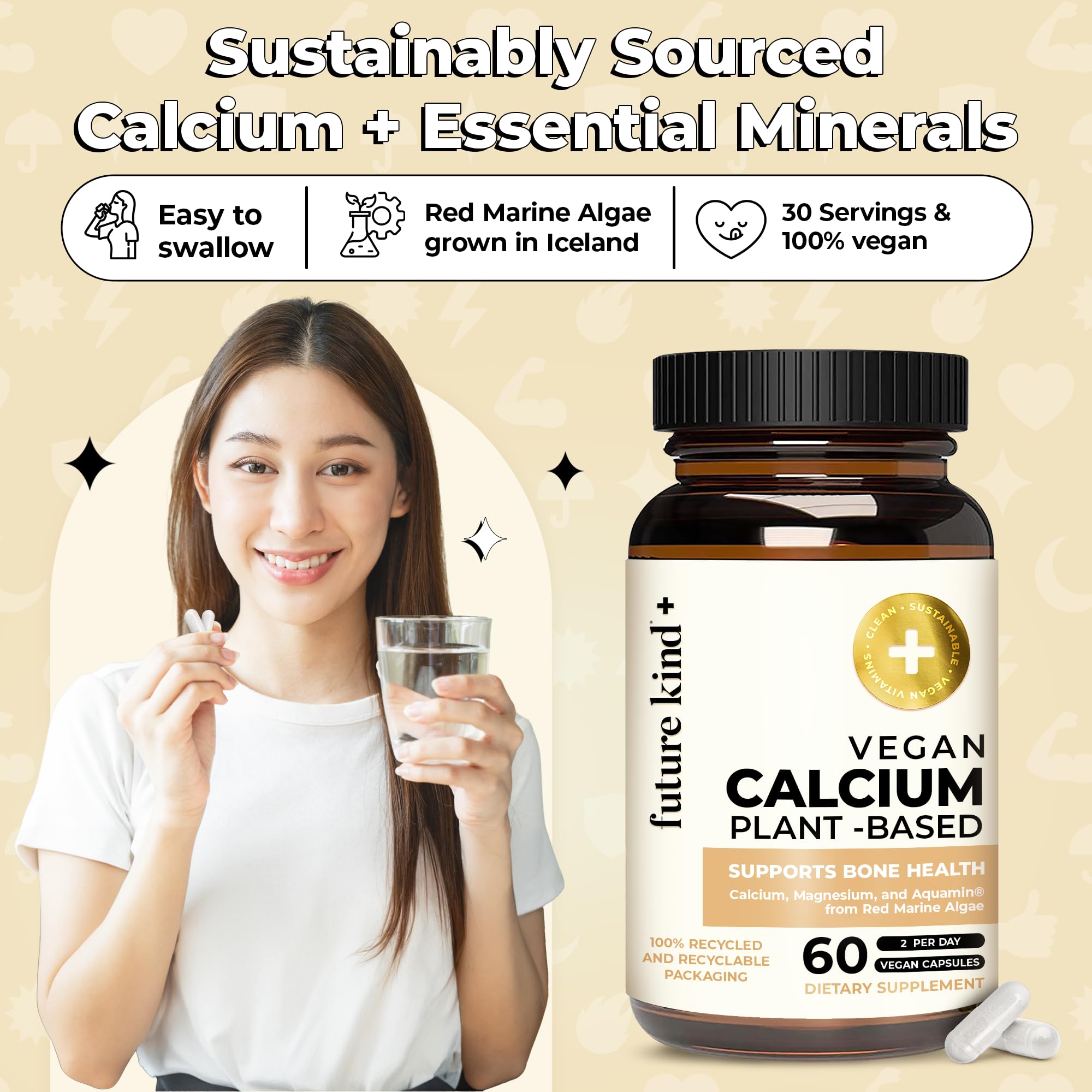 natural calcium for balanced nutrition