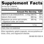 natural calcium for bone health