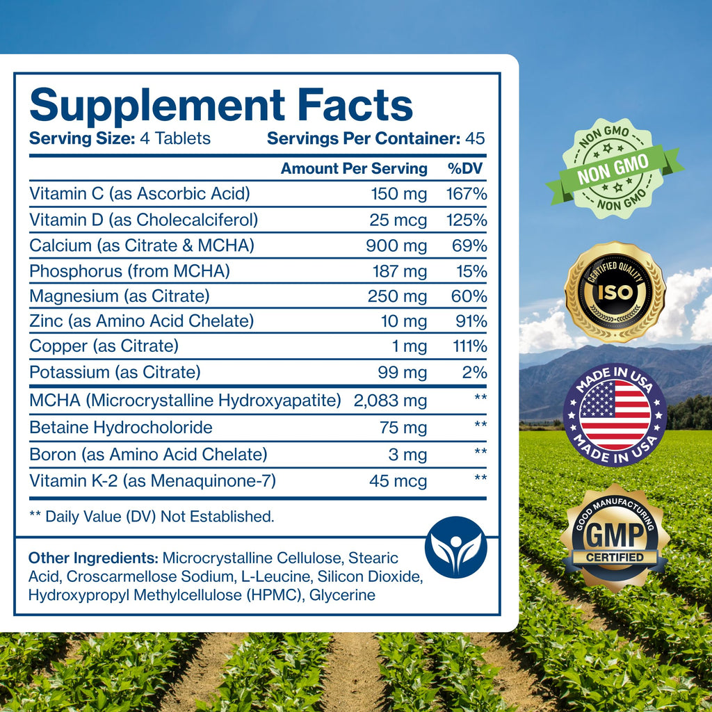 natural calcium for overall wellness