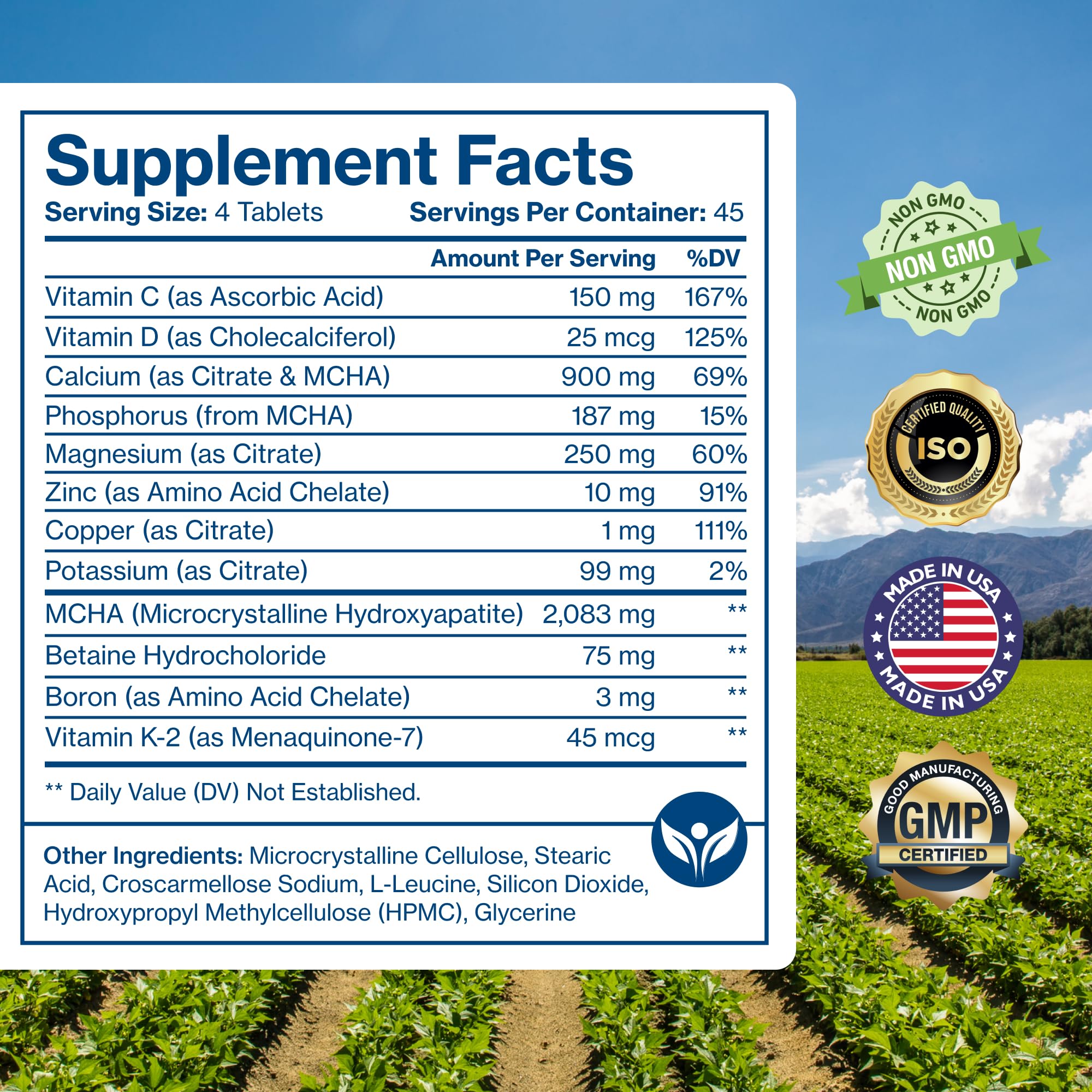natural calcium for overall wellness