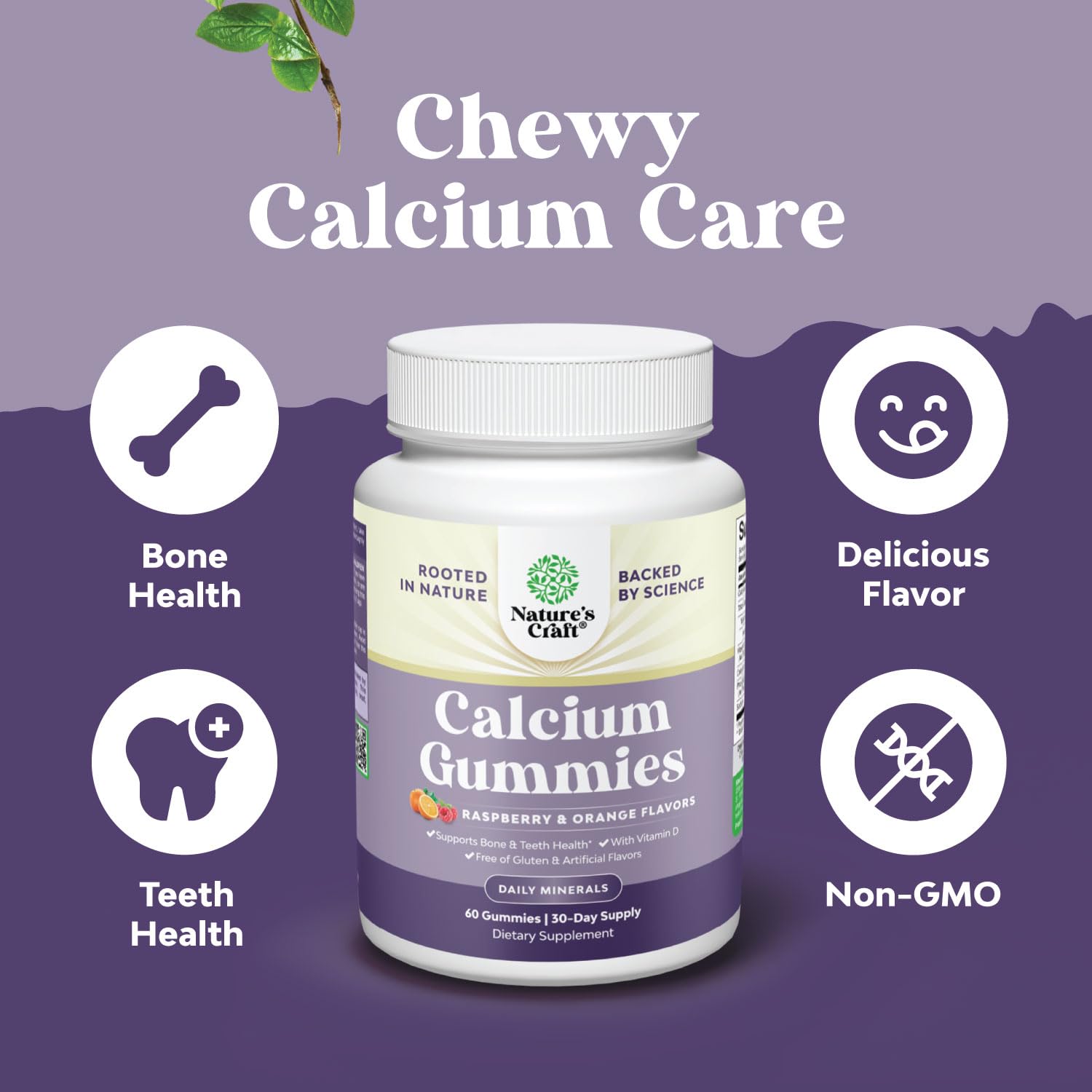 natural calcium for strong bones