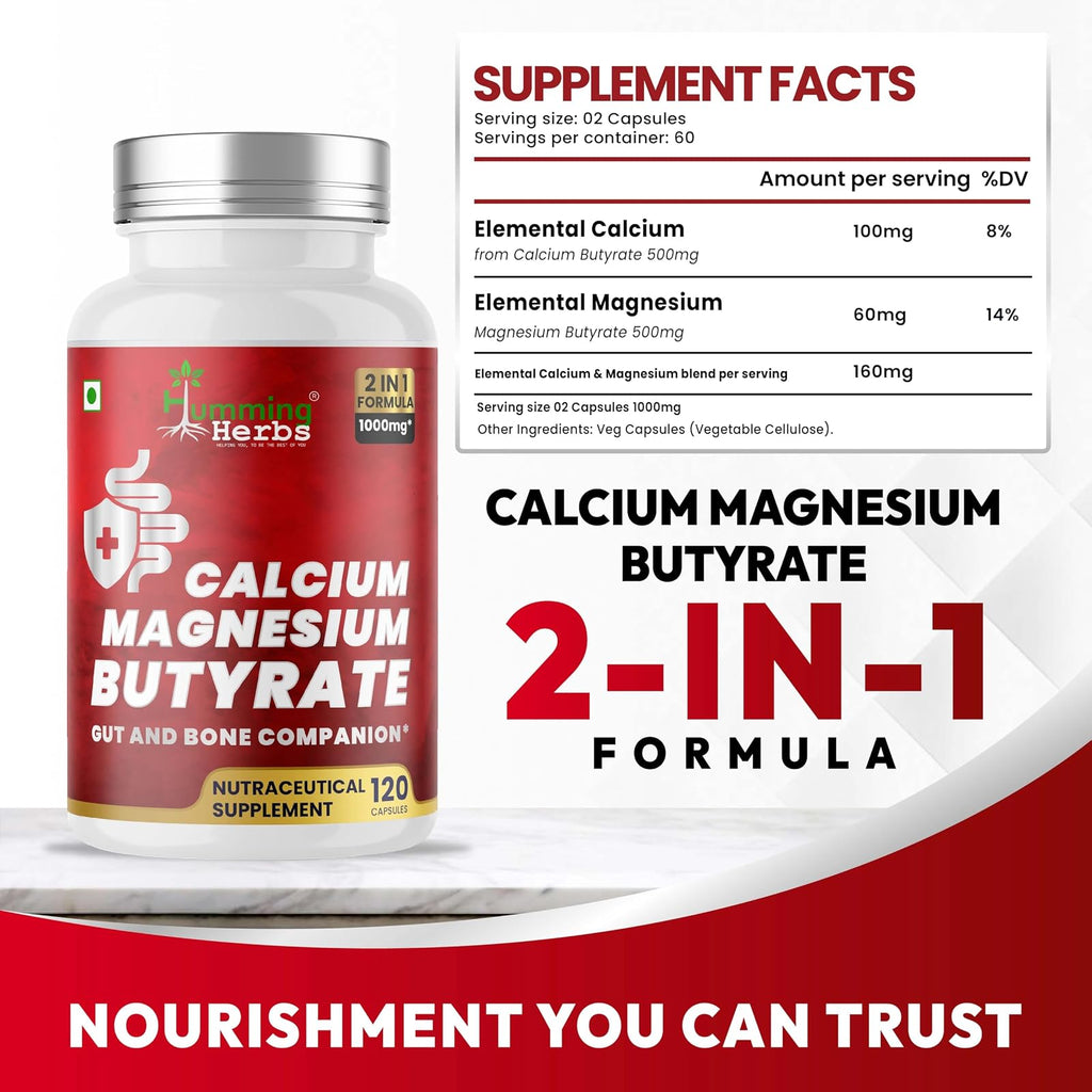 natural calcium magnesium butyrate capsules