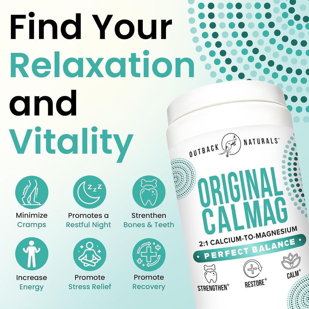Natural calcium magnesium for bone health