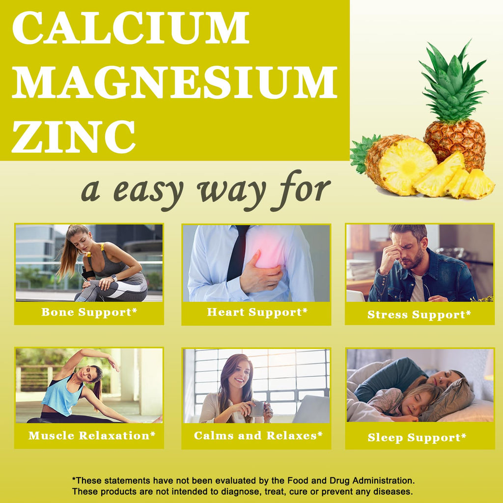 Natural calcium magnesium for daily wellness