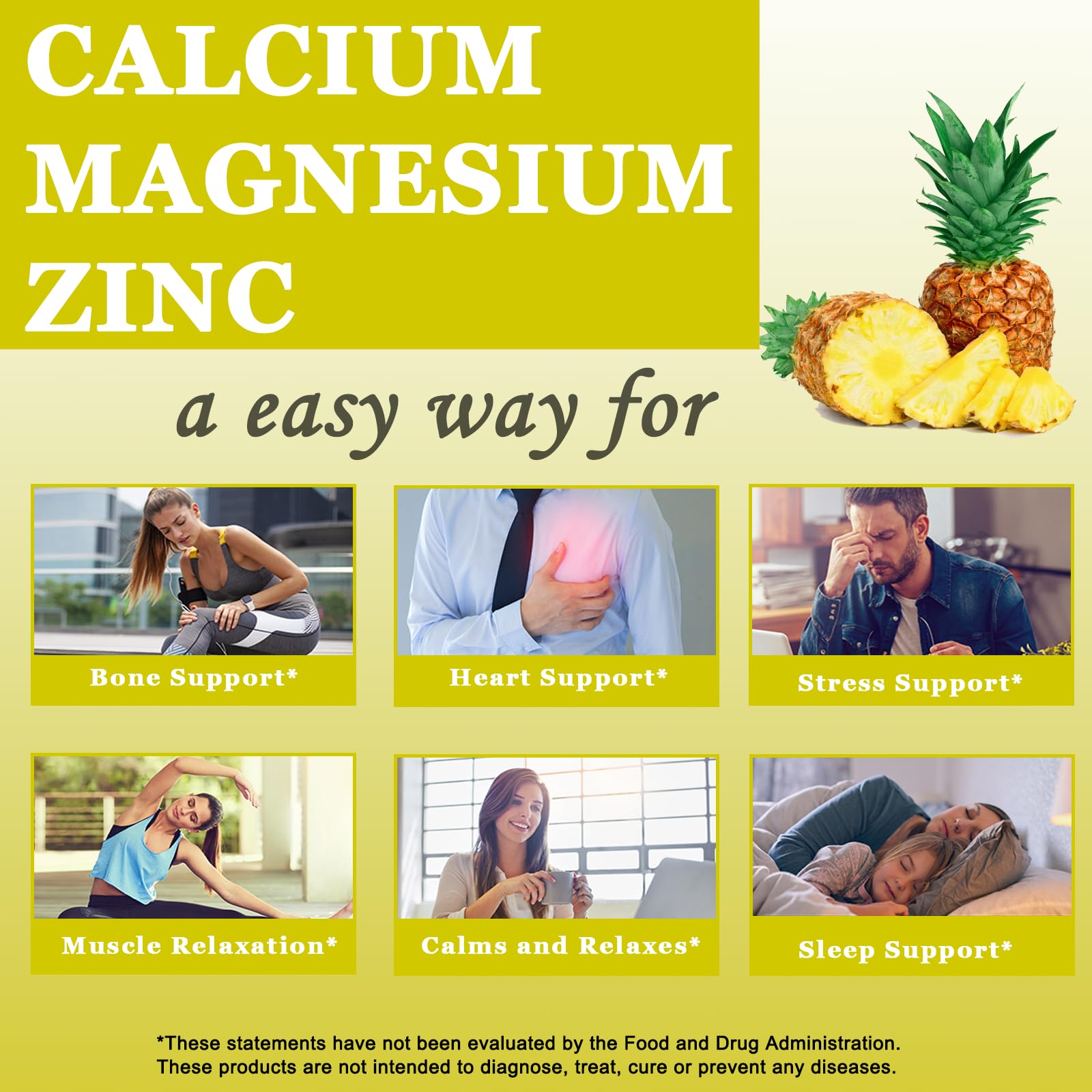 Natural calcium magnesium for daily wellness