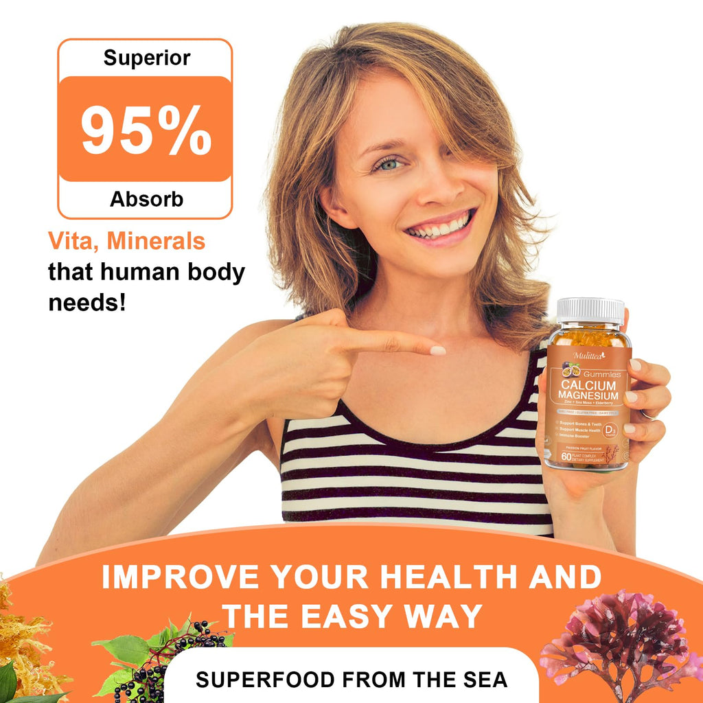 natural calcium magnesium gummies