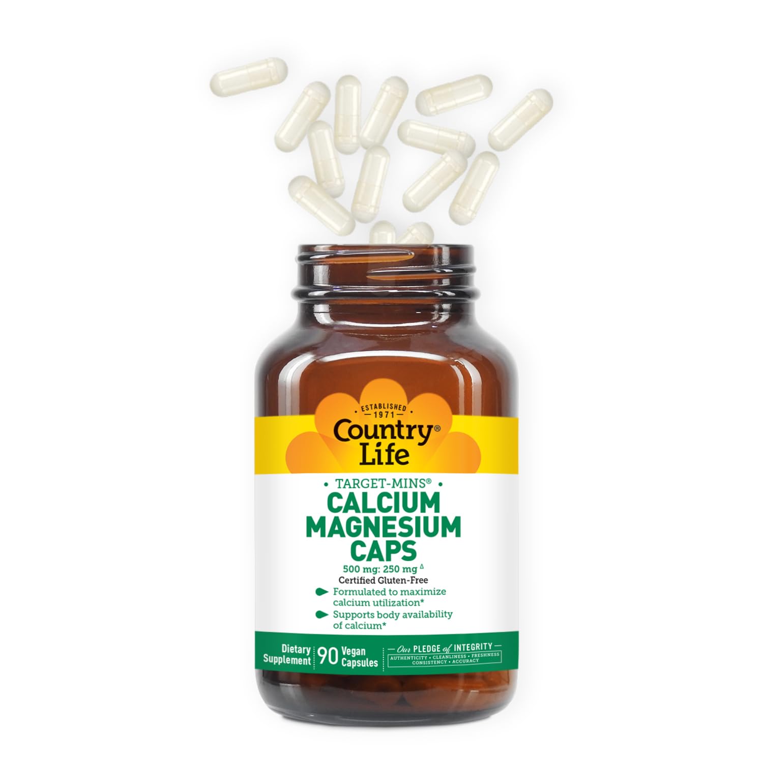 Natural calcium magnesium supplement for health