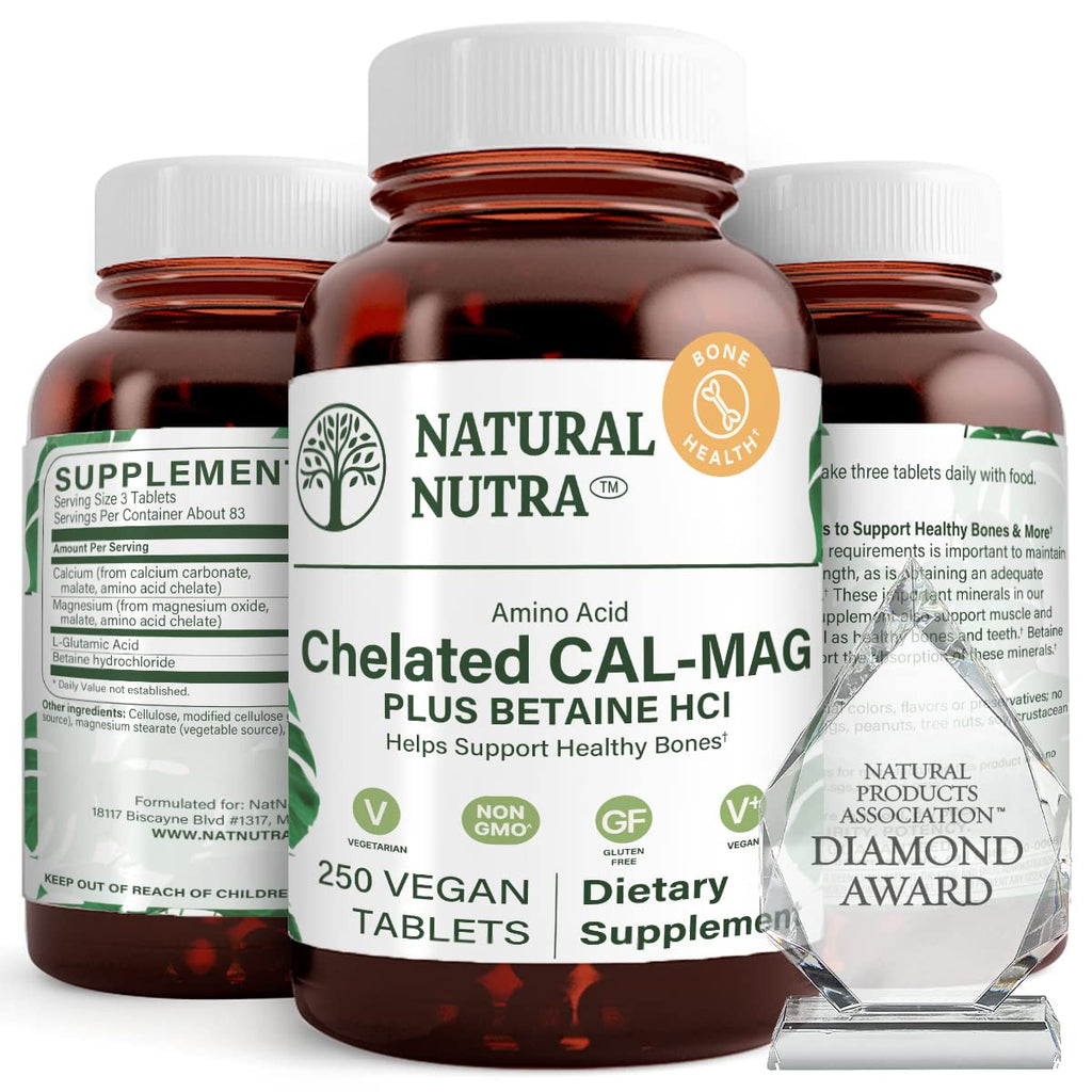 natural calcium magnesium supplement tablets