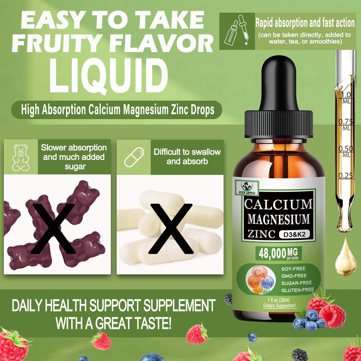 natural calcium magnesium zinc for wellness