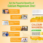 natural calcium magnesium zinc supplement for wellness