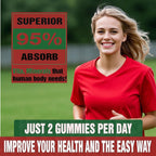 Natural calcium magnesium zinc supplement gummies