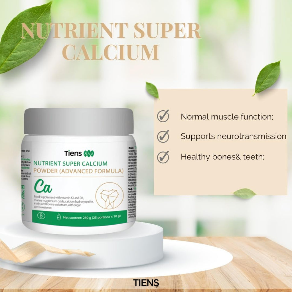 Natural calcium powder for better absorption