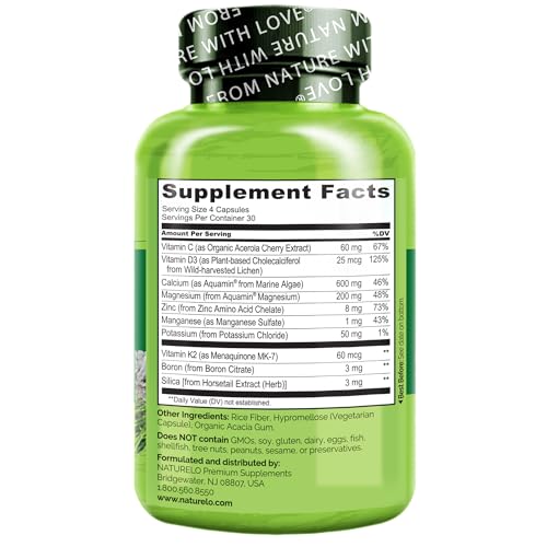 Natural calcium source for active lifestyles