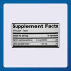 Natural calcium source for adults