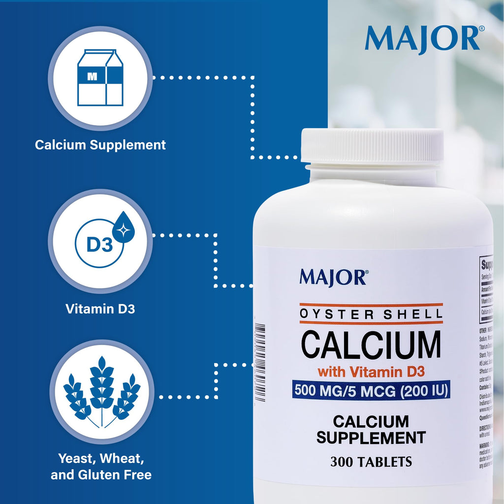 Natural calcium source for adults