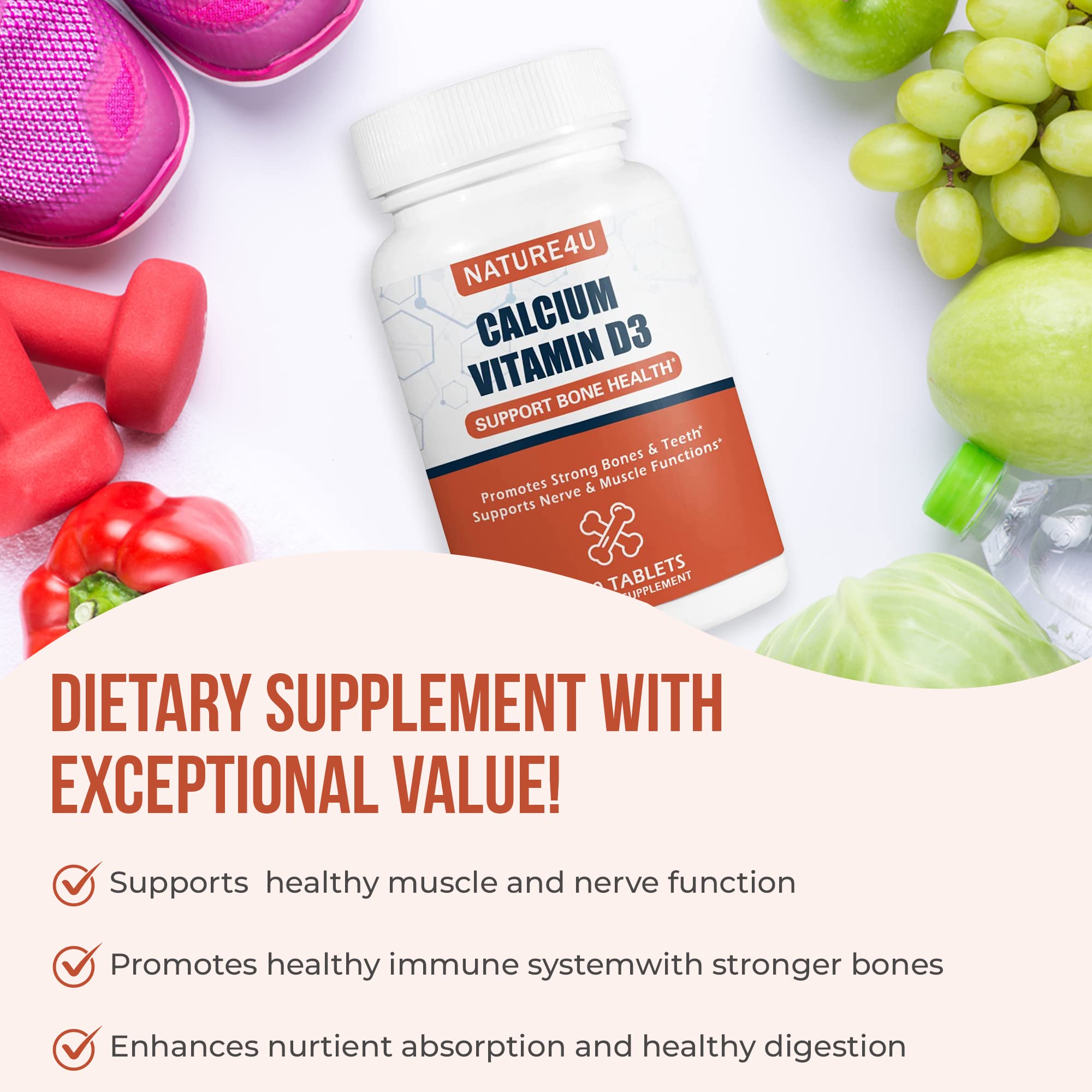 Natural calcium source for bone density