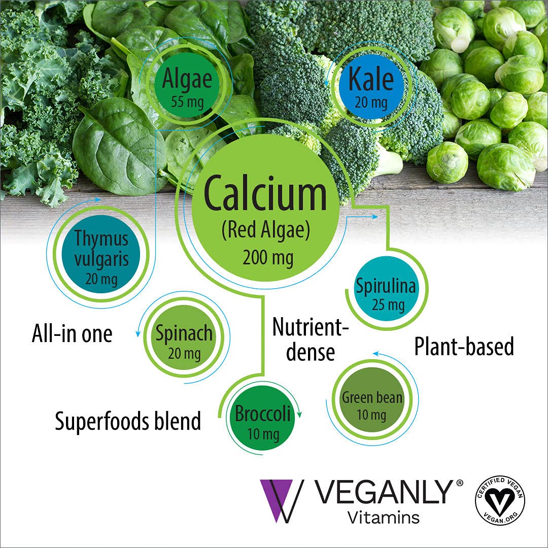 Natural calcium source for daily wellness