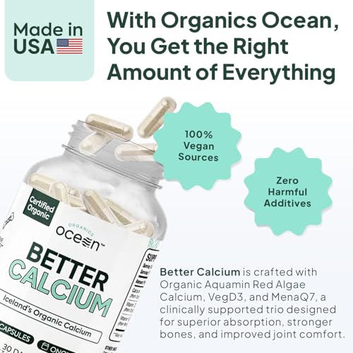 Natural calcium source for optimal wellness