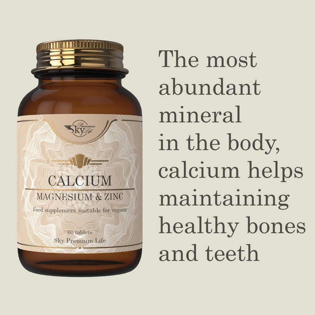 Natural calcium source for vegan diets