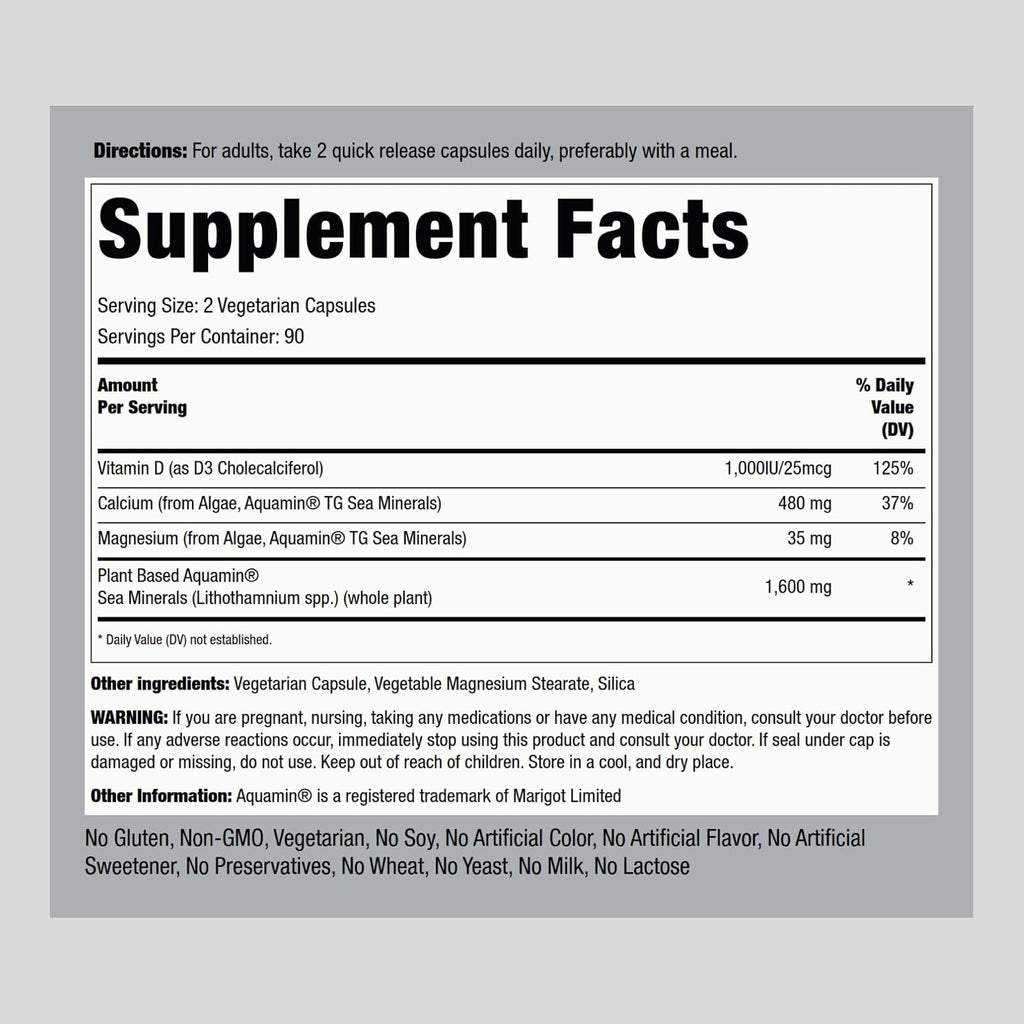 natural calcium source for vegans