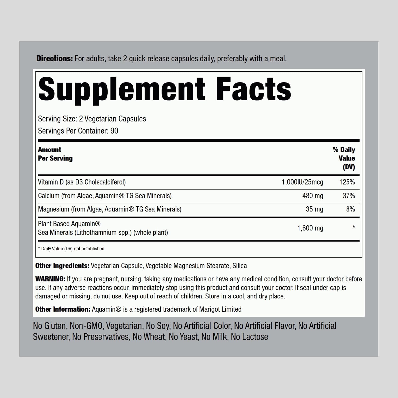 natural calcium source for vegans