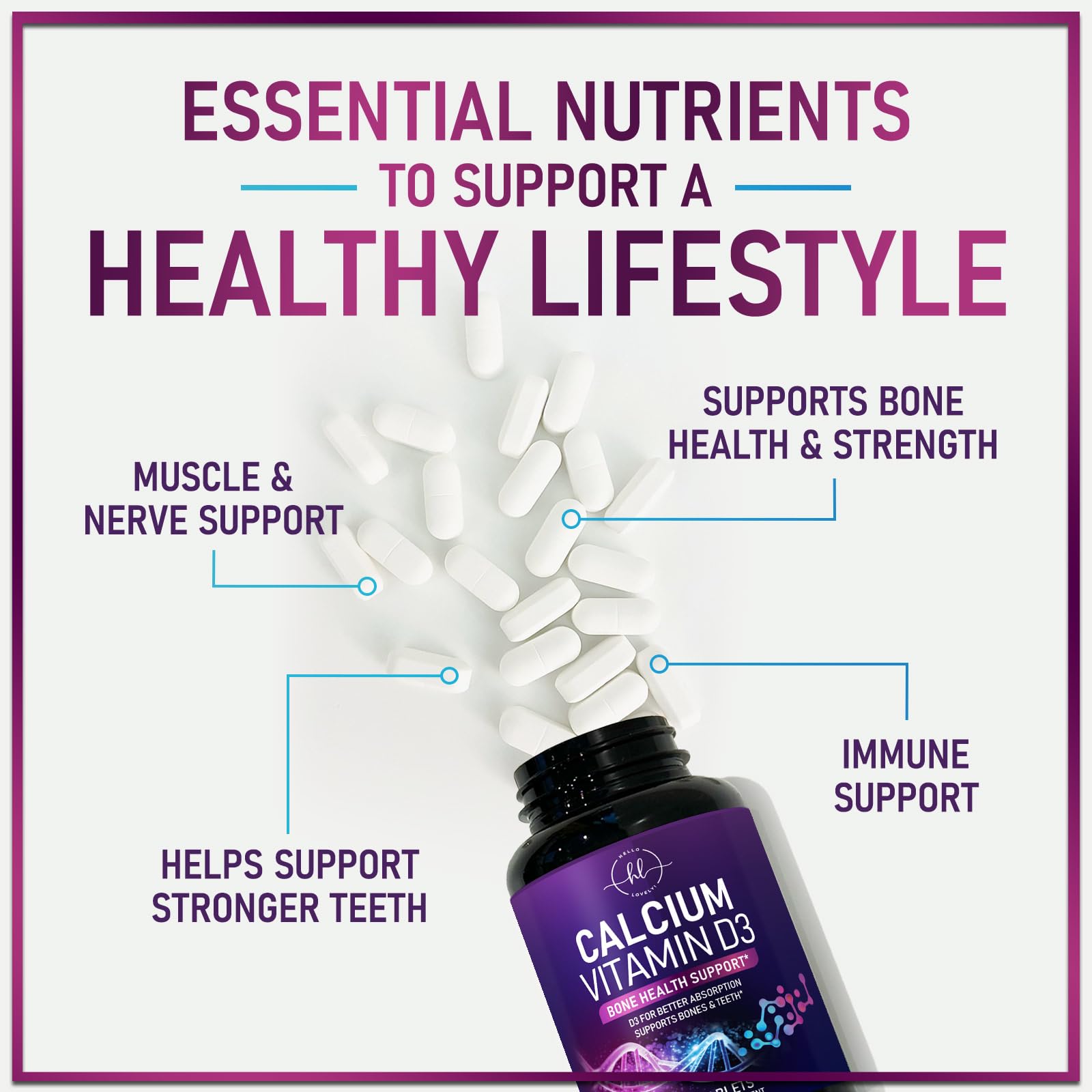 Natural calcium source for wellness
