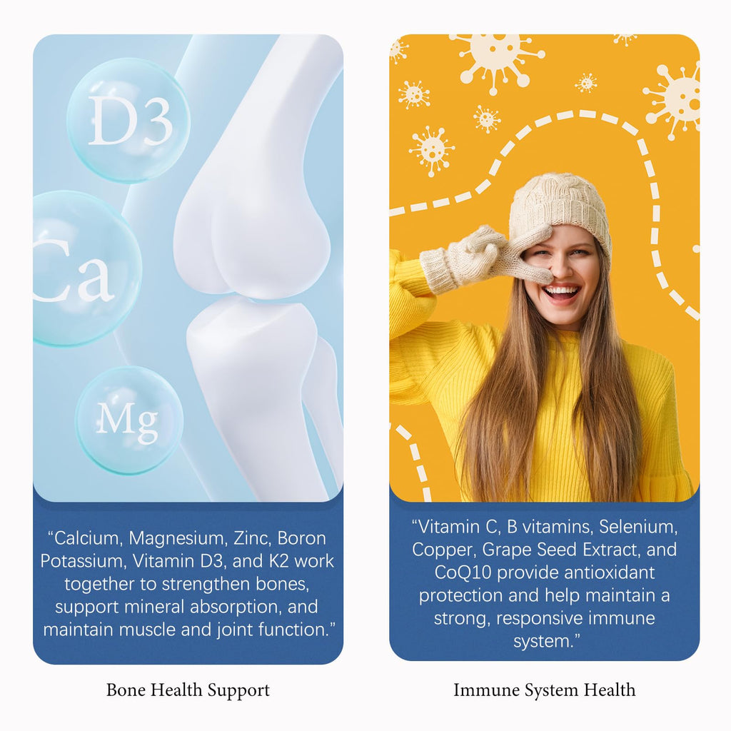 natural calcium source with vitamins