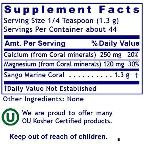 Natural calcium supplement for health