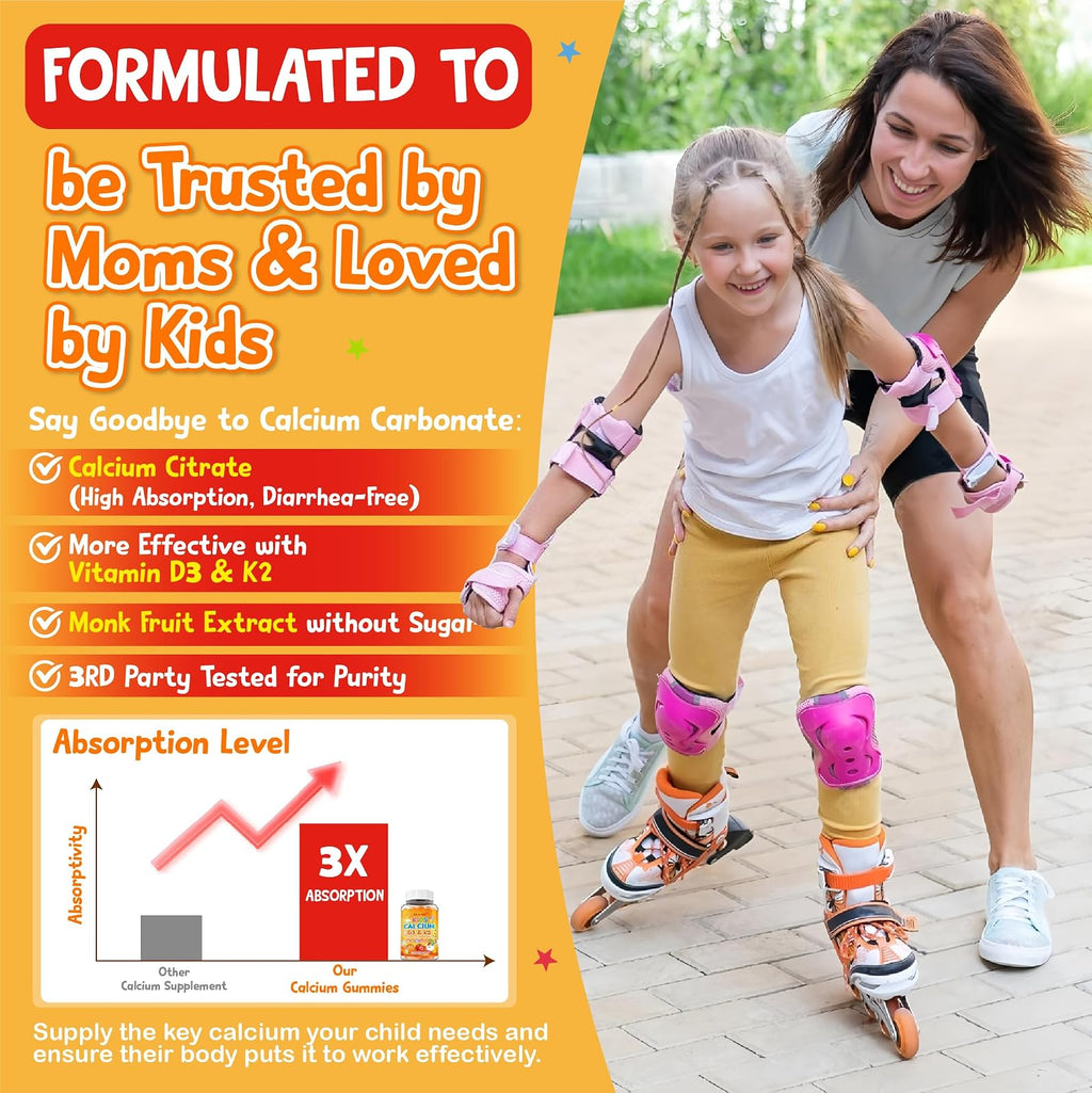 Natural calcium supplement for kids