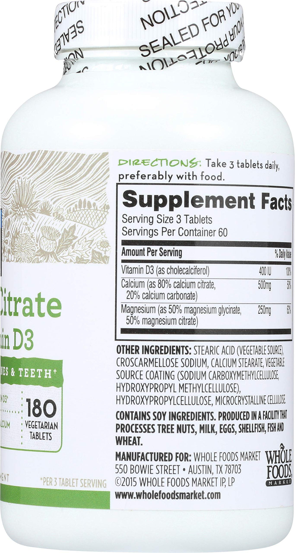 natural calcium supplement for overall health