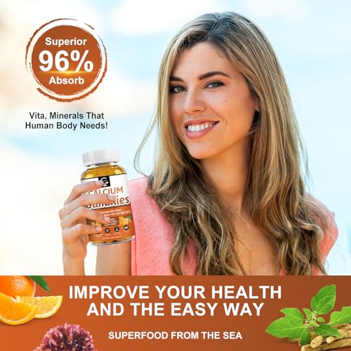 Natural calcium supplement for overall wellness