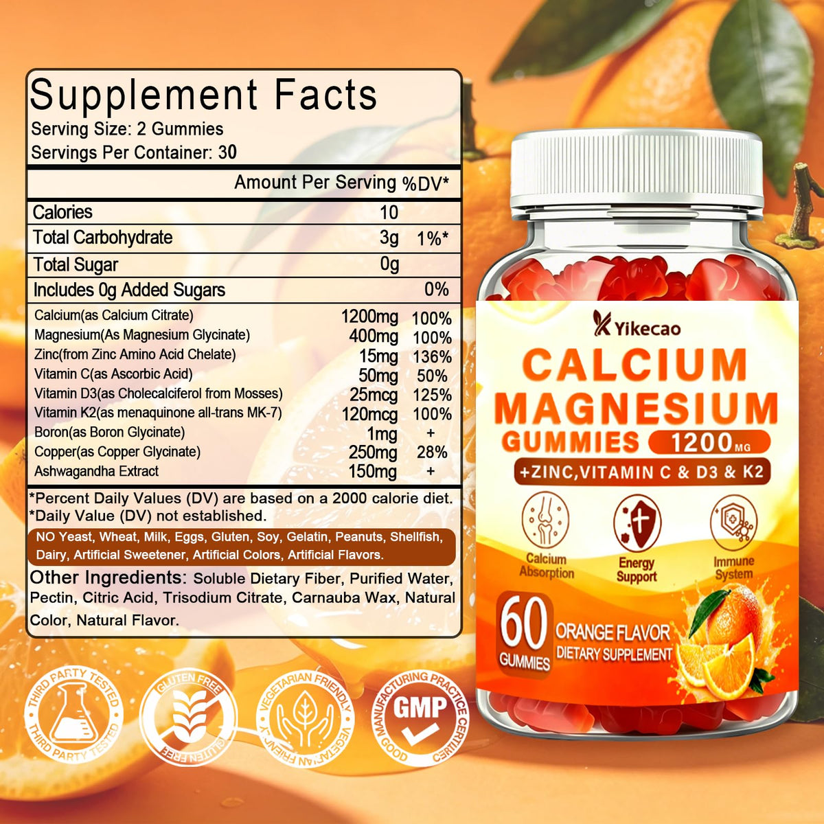 natural calcium supplement for strong bones