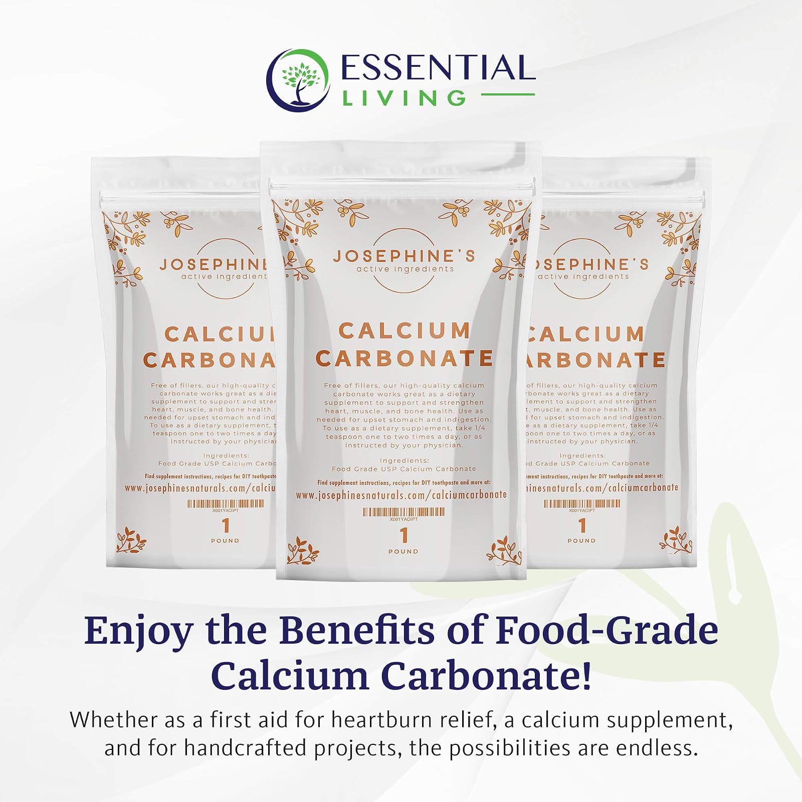 Natural calcium supplement for strong bones