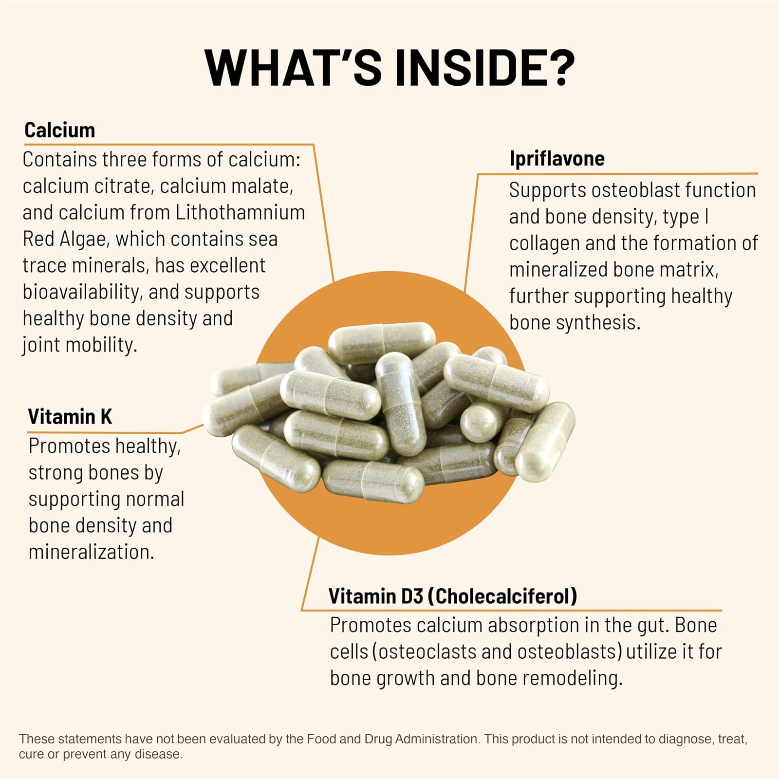 natural calcium supplement for strong bones