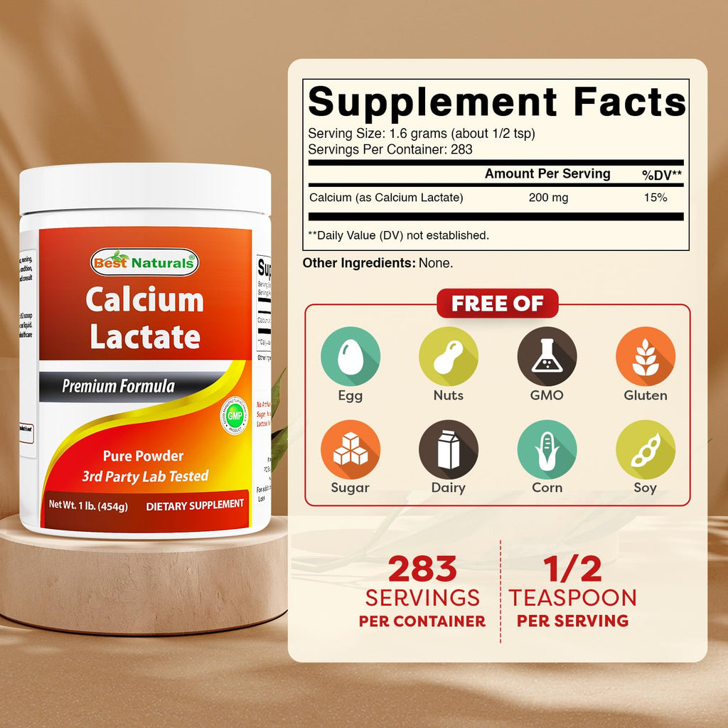 natural calcium supplement for strong bones