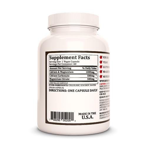 Natural calcium supplement for vegans