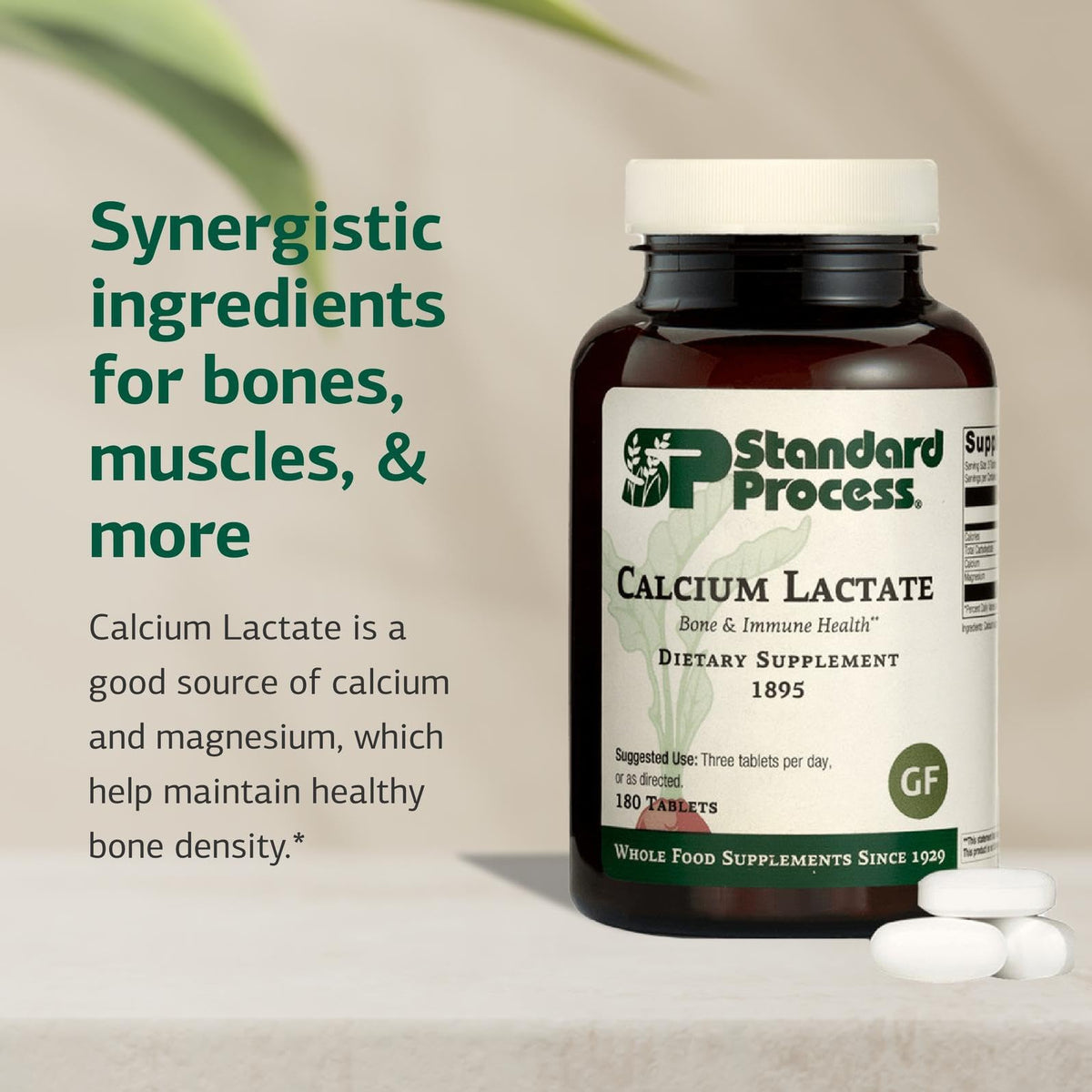 Natural calcium supplement for wellness