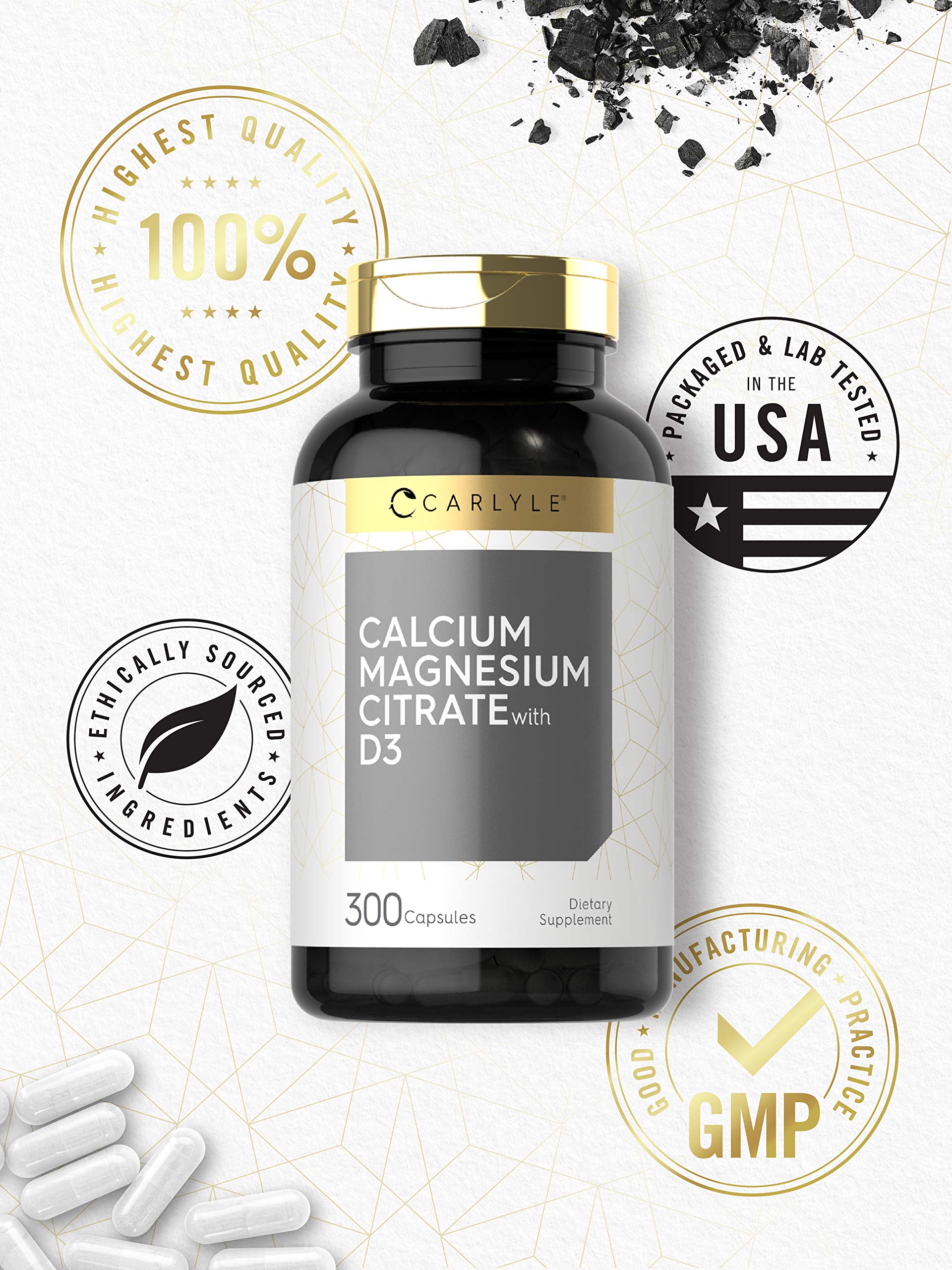 Natural calcium supplement for wellness