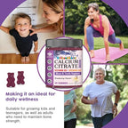 Natural calcium supplement gummies for better absorption