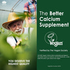 Natural calcium supplement in gummy form