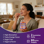 Natural Calcium supplement in gummy form