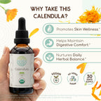 natural calendula tincture for skin health