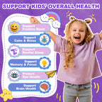 Natural calm focus gummies for kids