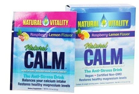 Natural Calm magnesium for stress relief