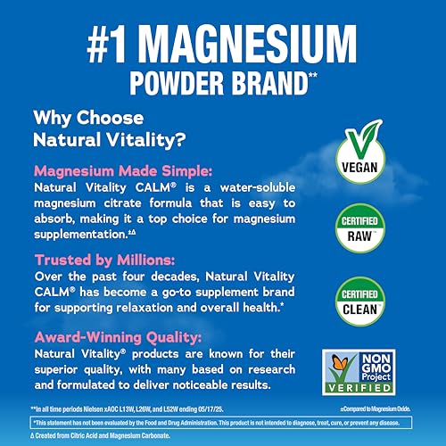 natural calm magnesium for stress relief