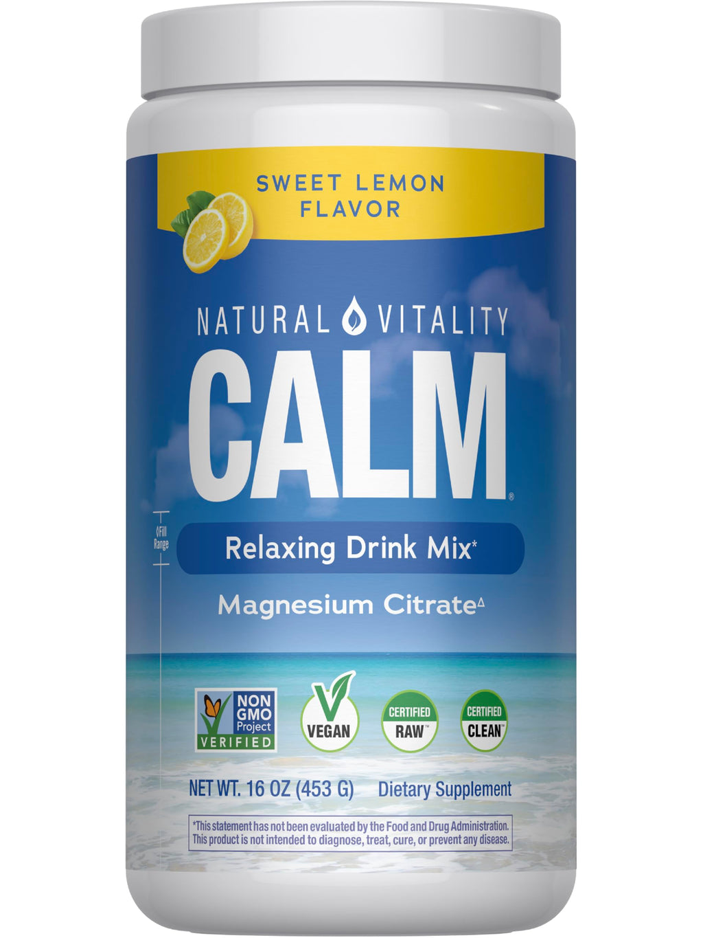 natural calm magnesium supplement powder
