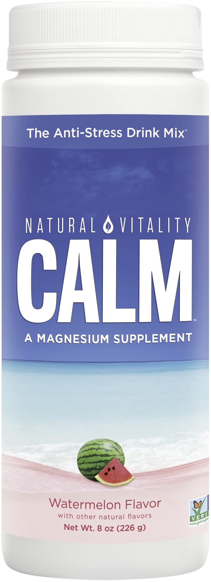 Natural Calm magnesium supplement powder