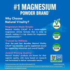 natural calm magnesium supplement